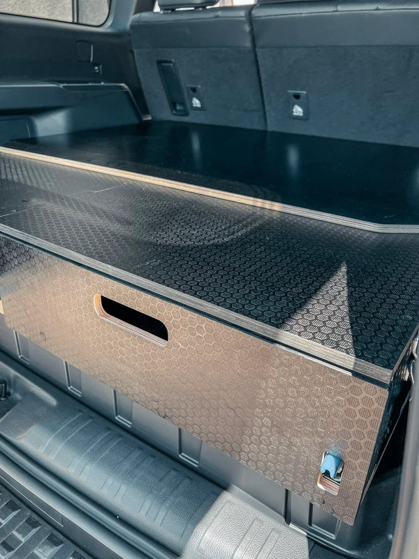 Land Cruiser 250 Dual Drawer Storage PreCut Kit – Solid Wood Worx