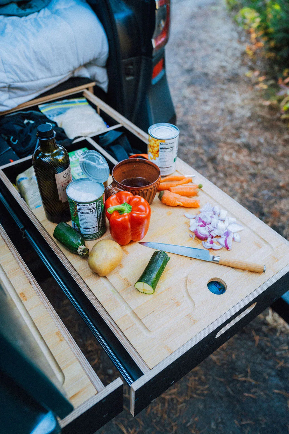 Subaru Outback 2015+ Dual Drawer Storage PreCut Kit – Solid Wood Worx