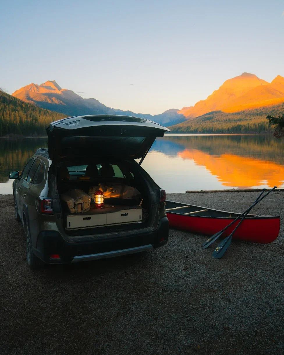 Subaru Outback 2015+ Dual Drawer Storage PreCut Kit – Solid Wood Worx