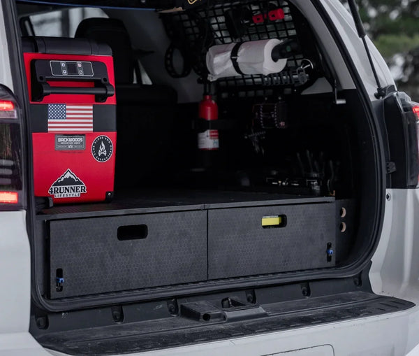 4Runner Dual Drawer Storage PreCut Kit – Solid Wood Worx