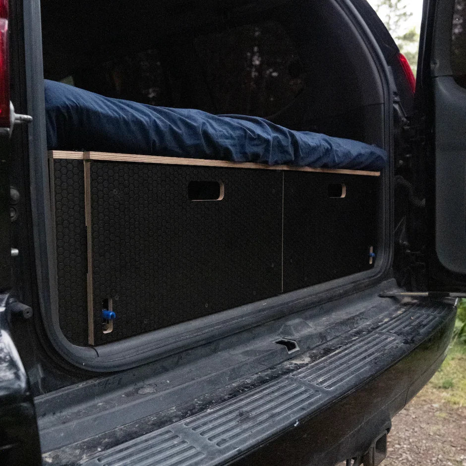 Lexus GX470 03-09 Dual Drawer Storage PreCut Kit – Solid Wood Worx