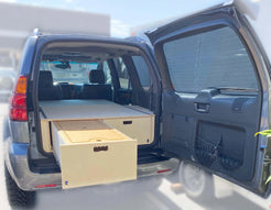 Lexus GX470 03-09 Dual Drawer Storage PreCut Kit – Solid Wood Worx